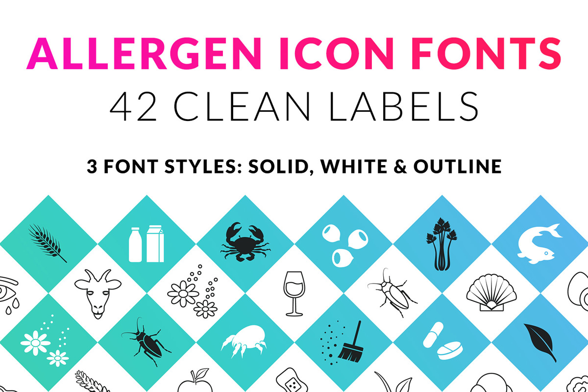 Allergen Outline Font - Free Download