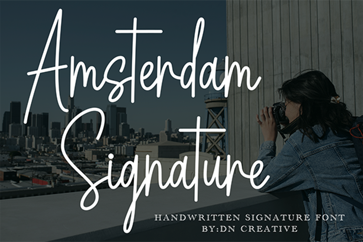 Amsterdam Signature Font - Free Download
