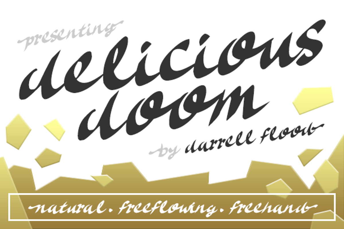 Delicious Doom Font - Free Download