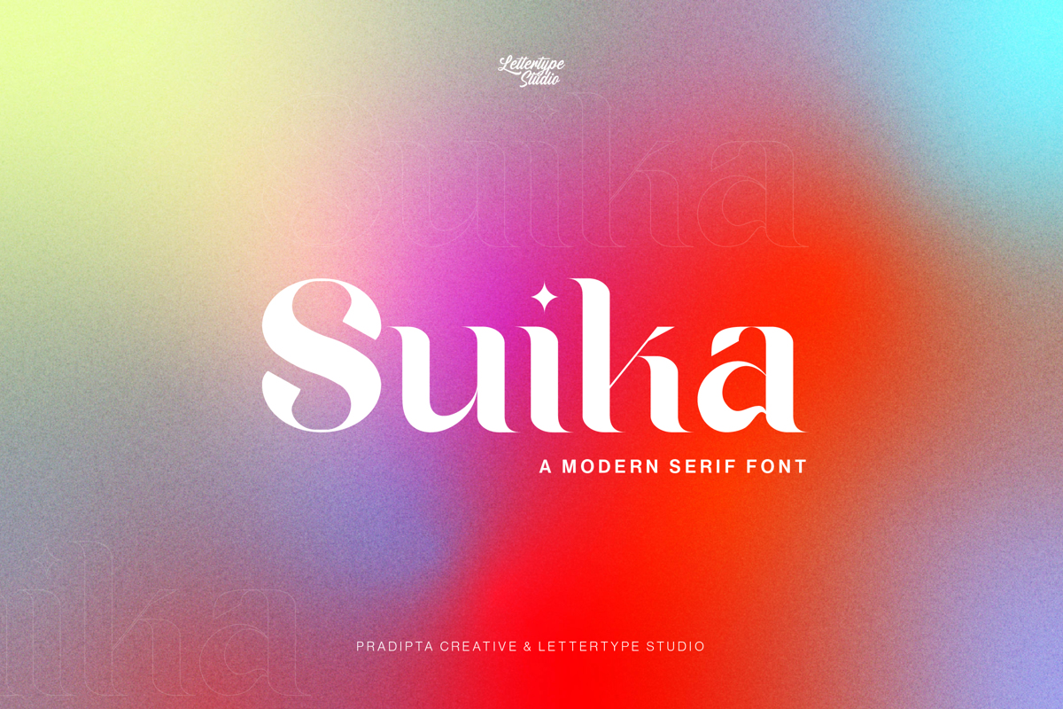 Suika Font | lettertypestudio | FontSpace