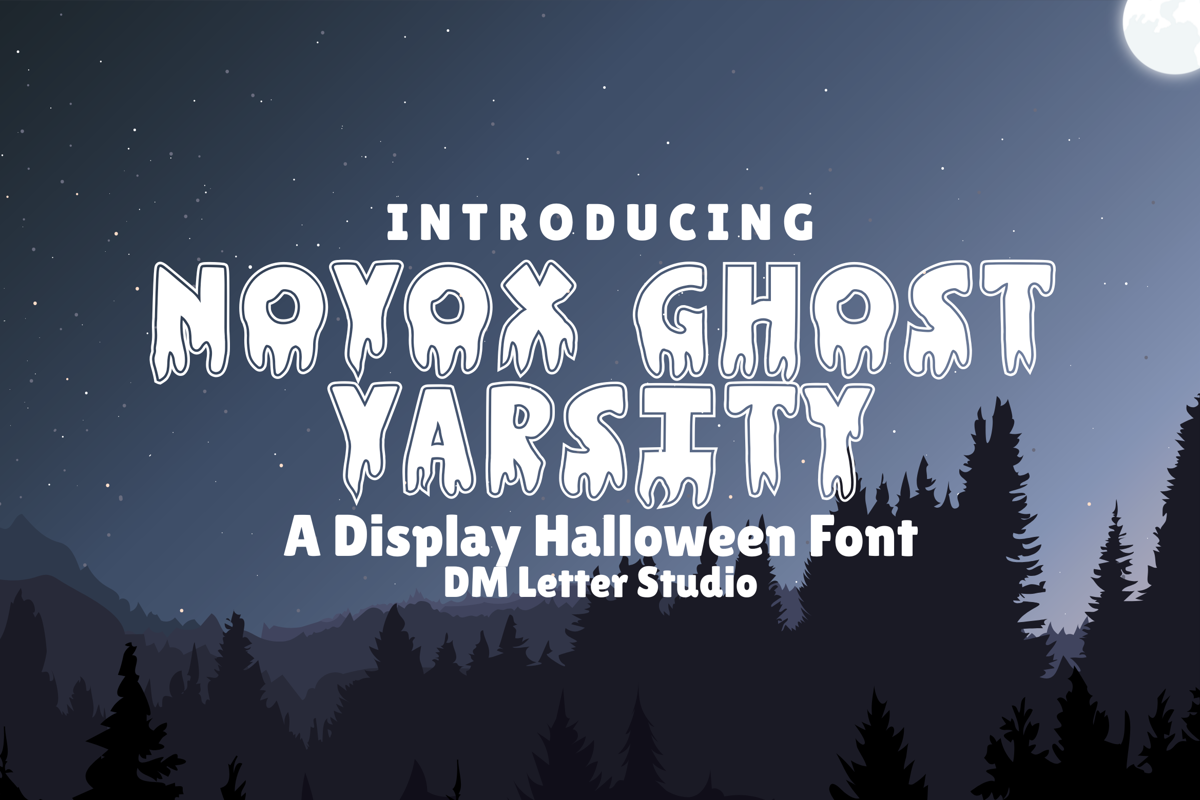 Novox Ghost Varsity Font - Free Download