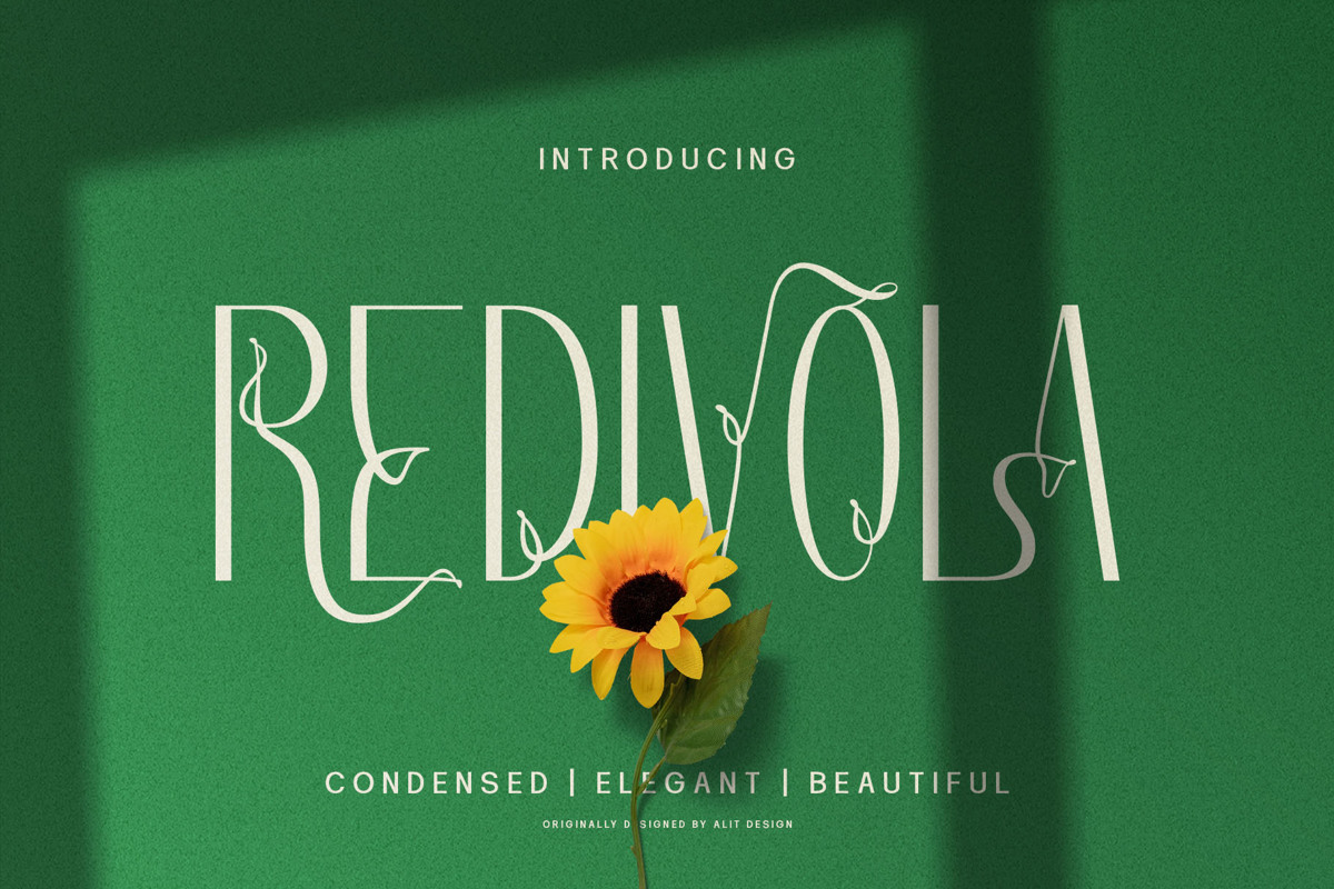 Redivola Font | Alit Design | FontSpace