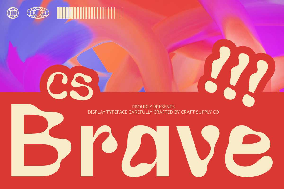 CS Brave Font | craftsupplyco | FontSpace