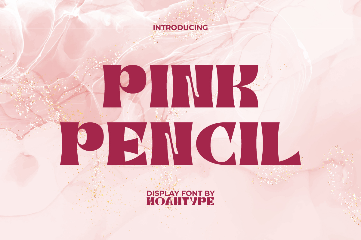 Pink Pencil Font - Free Download