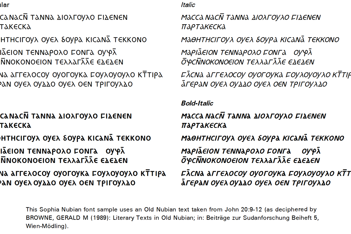 Sophia Nubian Font - Free Download