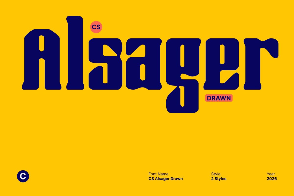 CS Alsager Drawn Font - Free Download