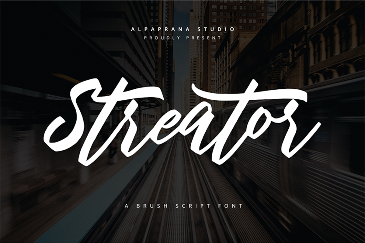Streator Font | Alpaprana | FontSpace