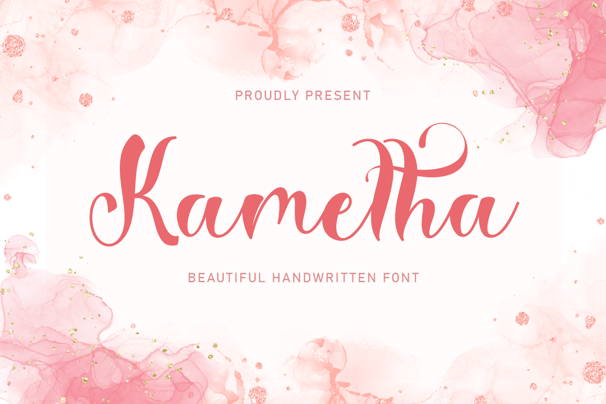Kametha Font | Selvia Design | FontSpace