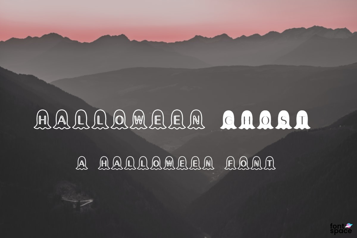 Halloween Ghost Font | Creativetacos | FontSpace