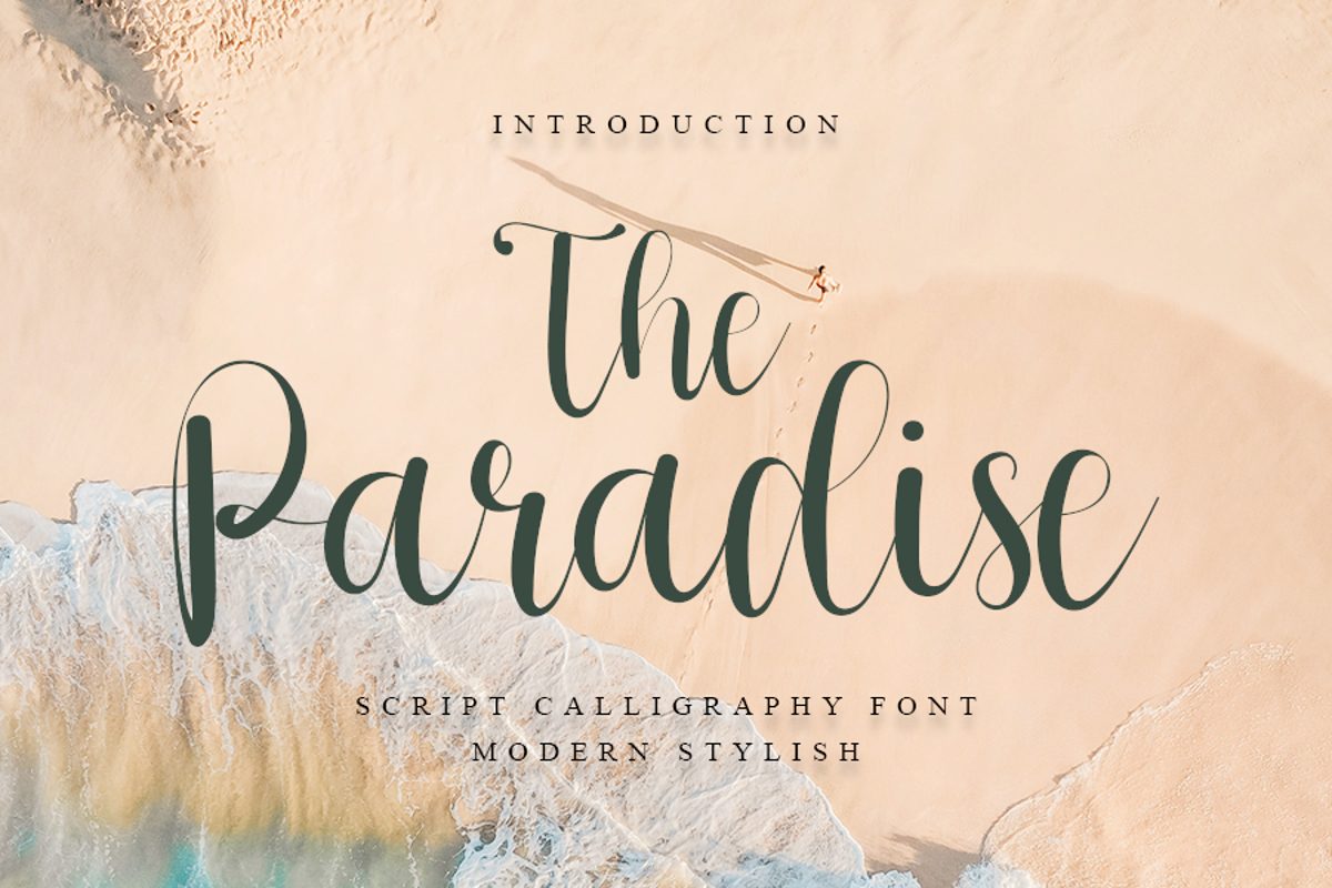The Paradise Font - Free Download