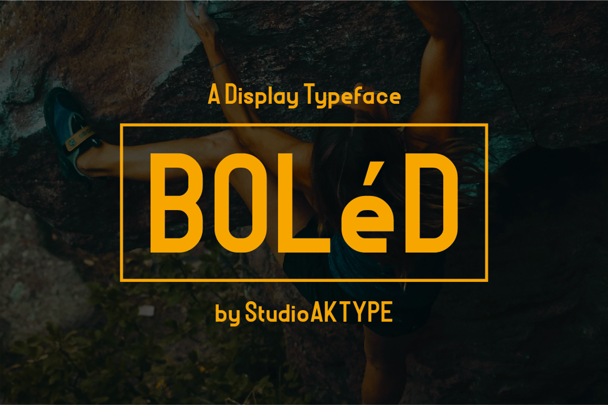 BOLeD Font | StudioAKTYPE | FontSpace