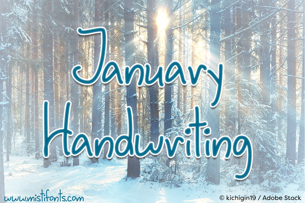 January Handwriting Font | Misti's Fonts | FontSpace