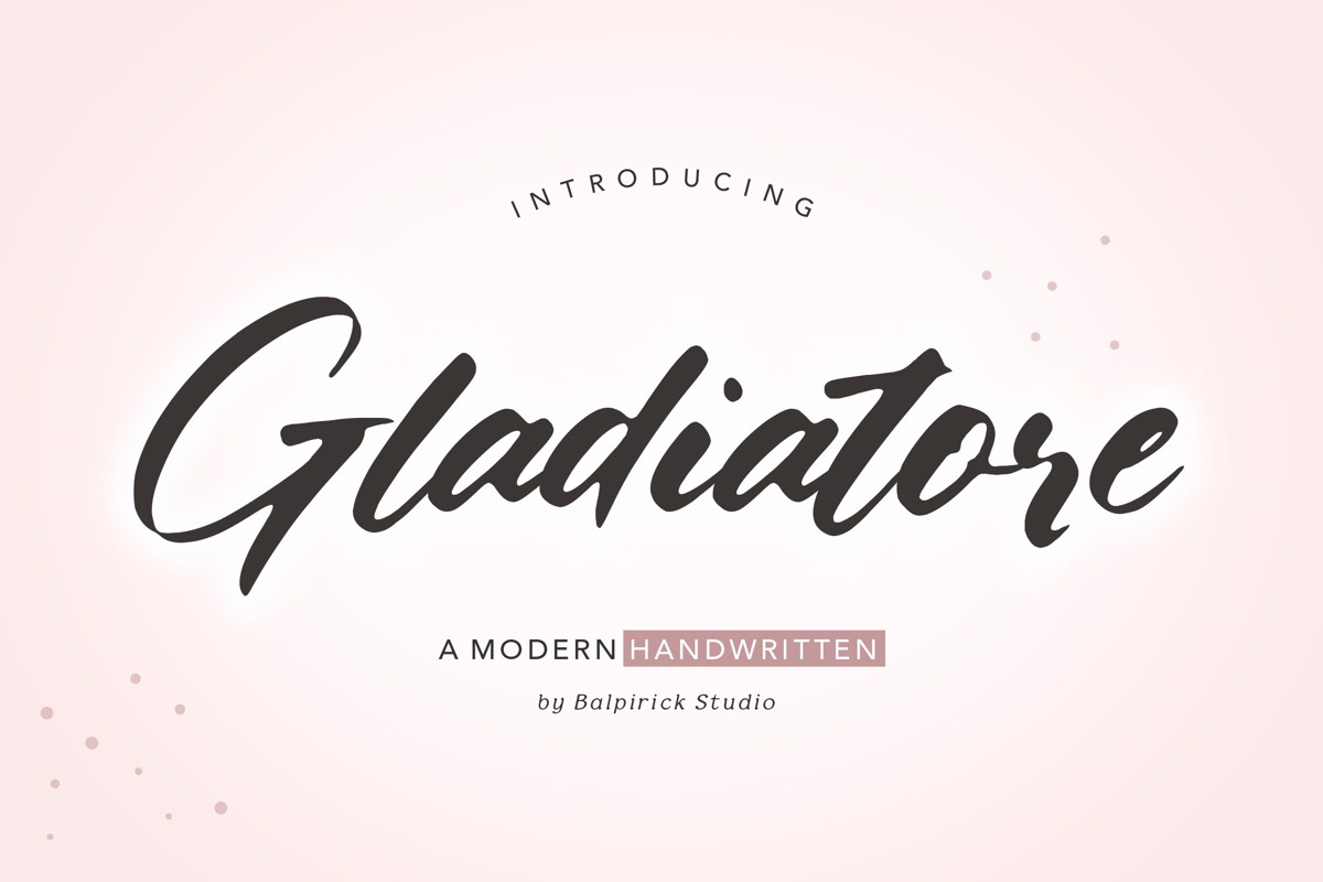 Gladiatore Font - Free Download