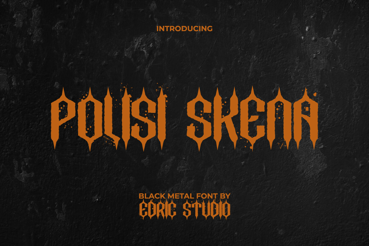 Polisi Skena Font - Free Download