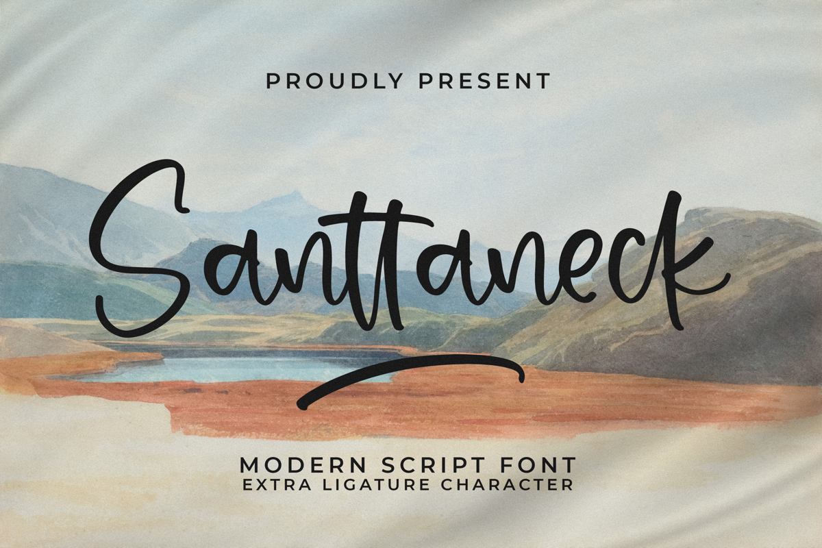 Santtaneck Font | Integritype Studio | FontSpace Santtaneck Font | Integritype Studio | FontSpace
