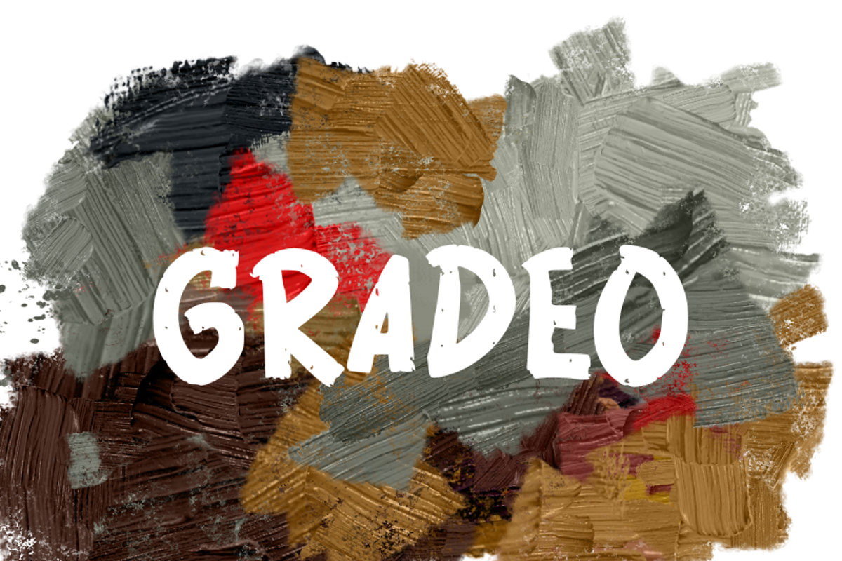 G Gradeo Font | wepfont | FontSpace