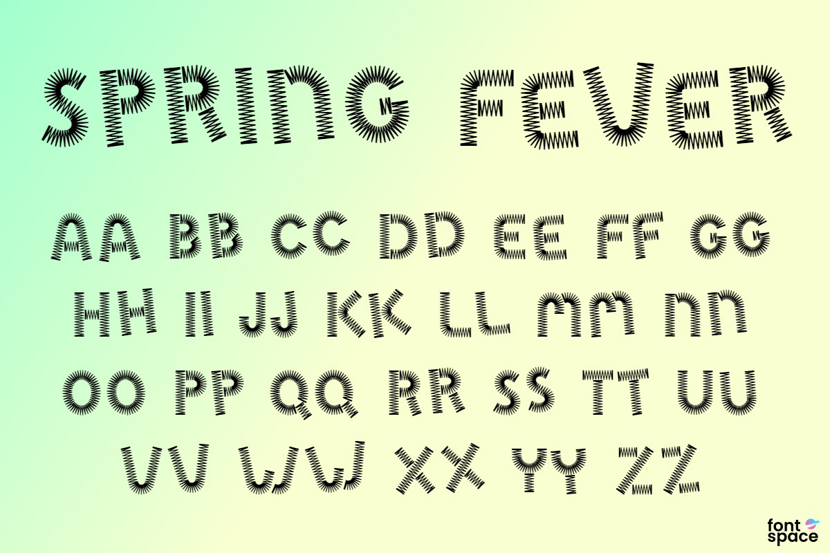 Spring Fever Font | Free Download
