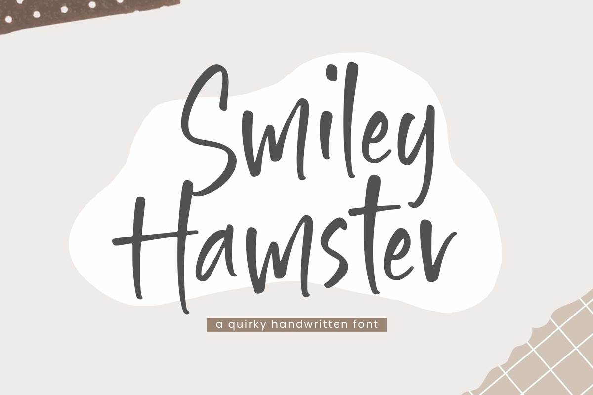 Smiley Hamster Font - Free Download