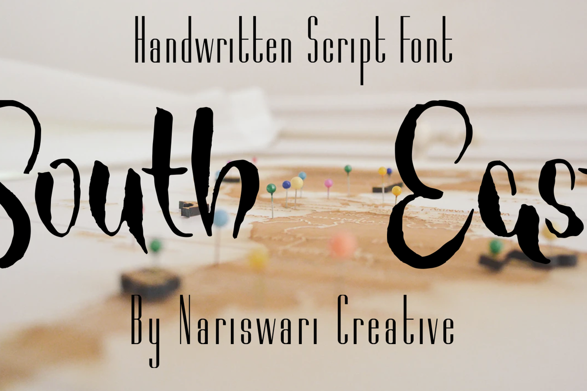 South East Font | Nariswari Creative | FontSpace