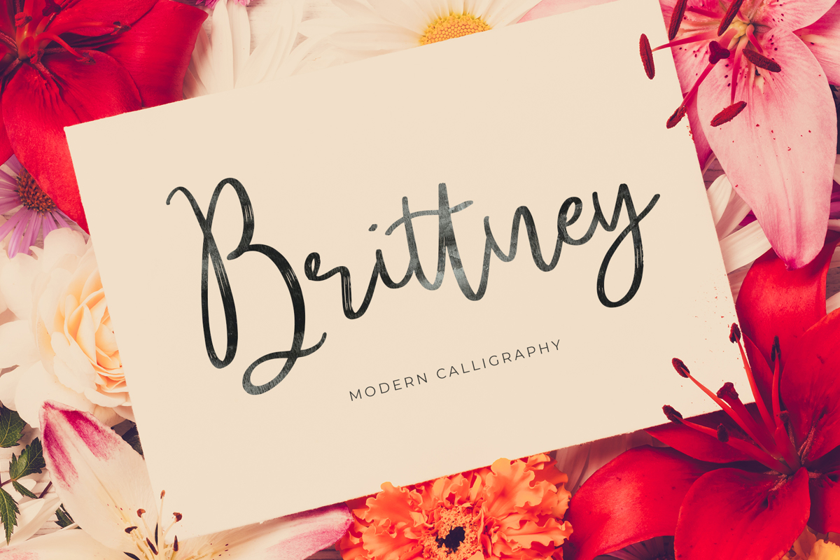Brittney Font | Lyth Creative | FontSpace