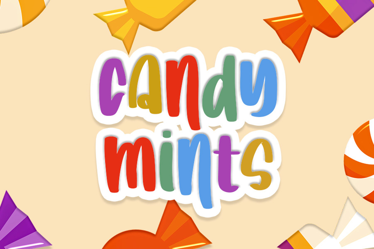 Candy Mints Font | FreshTypeINK | FontSpace
