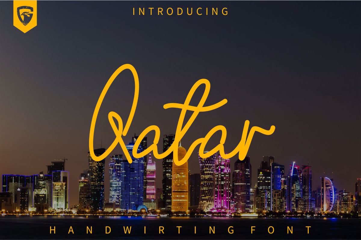 Qatar Font | GFRcreative | FontSpace