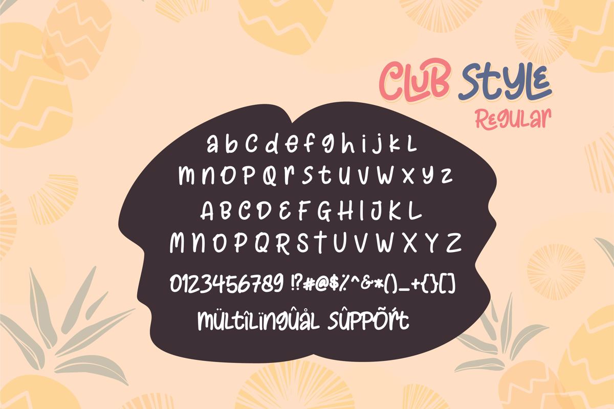 Club Style Font | Nirmana Visual | FontSpace