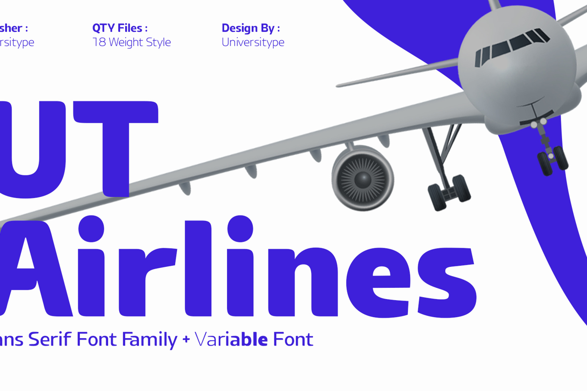 UT Airlines Font - Free Download