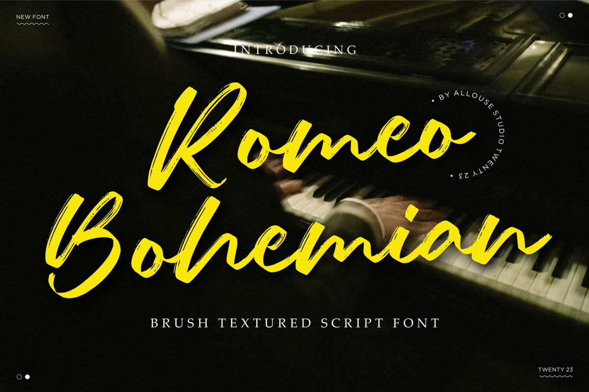 Romeo Bohemian Font - Free Download