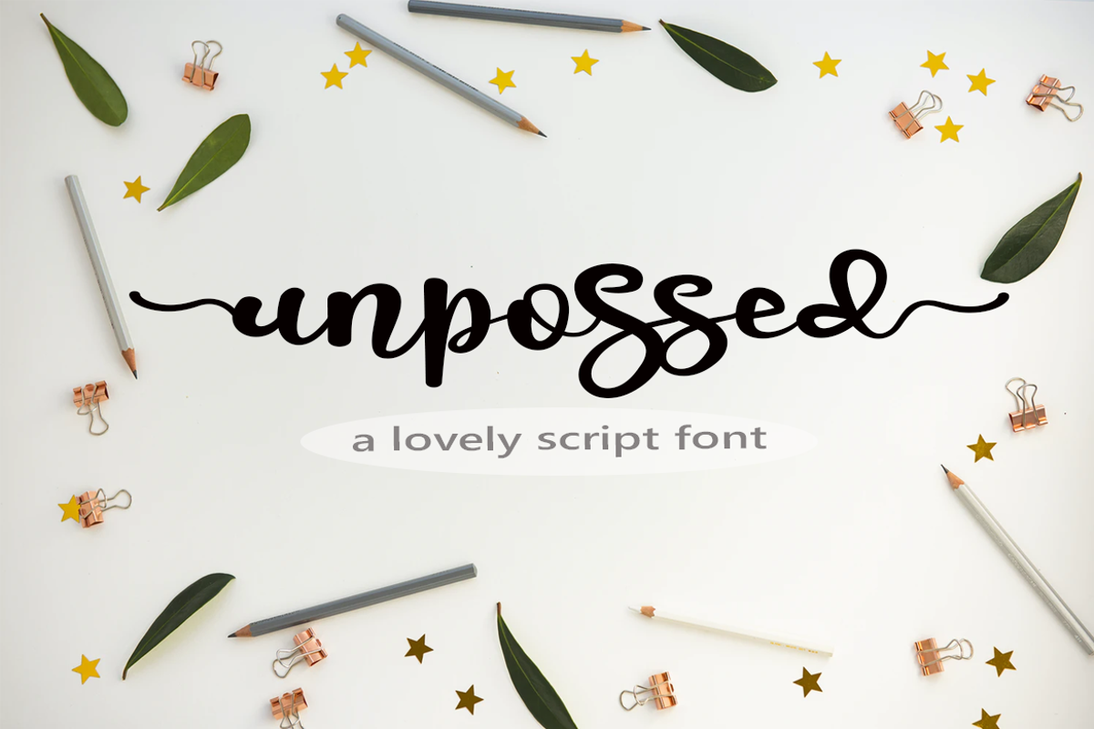 Unpossed Font - Free Download