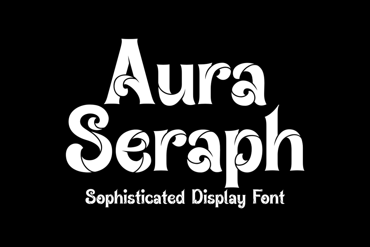 Aura Seraph Font | onne hermaone | FontSpace