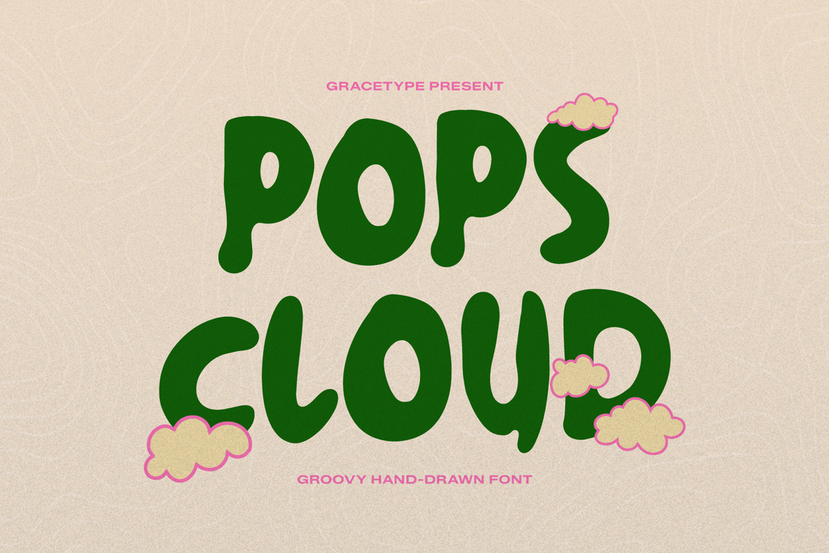 Pops Cloud Font - Free Download