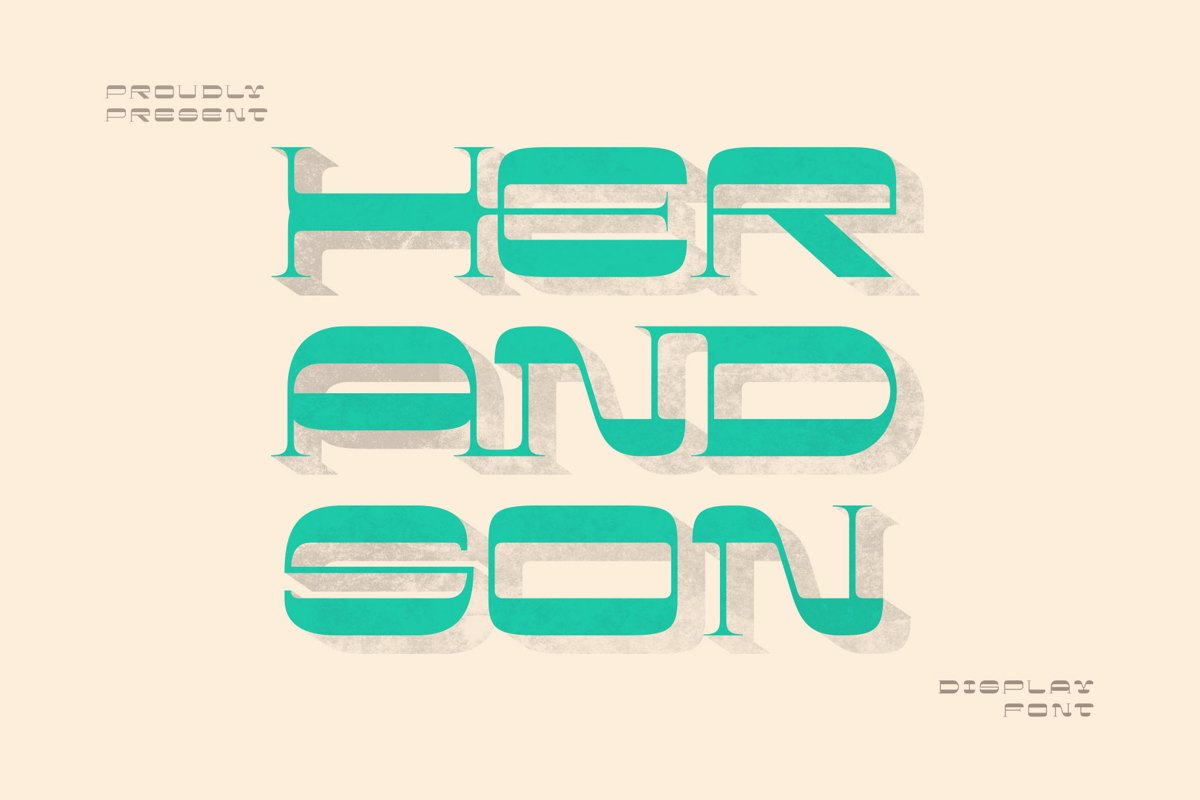 Her and son Font | Alit Design | FontSpace