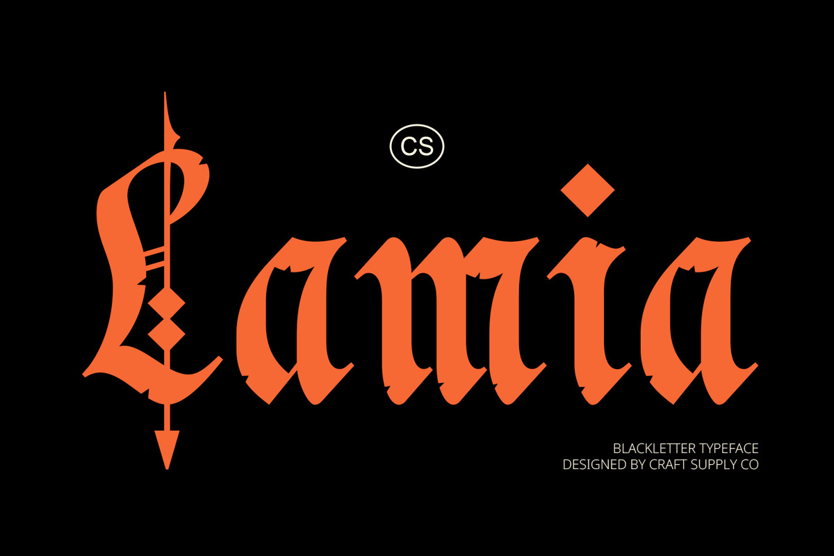 CS Lamia Font - Free Download