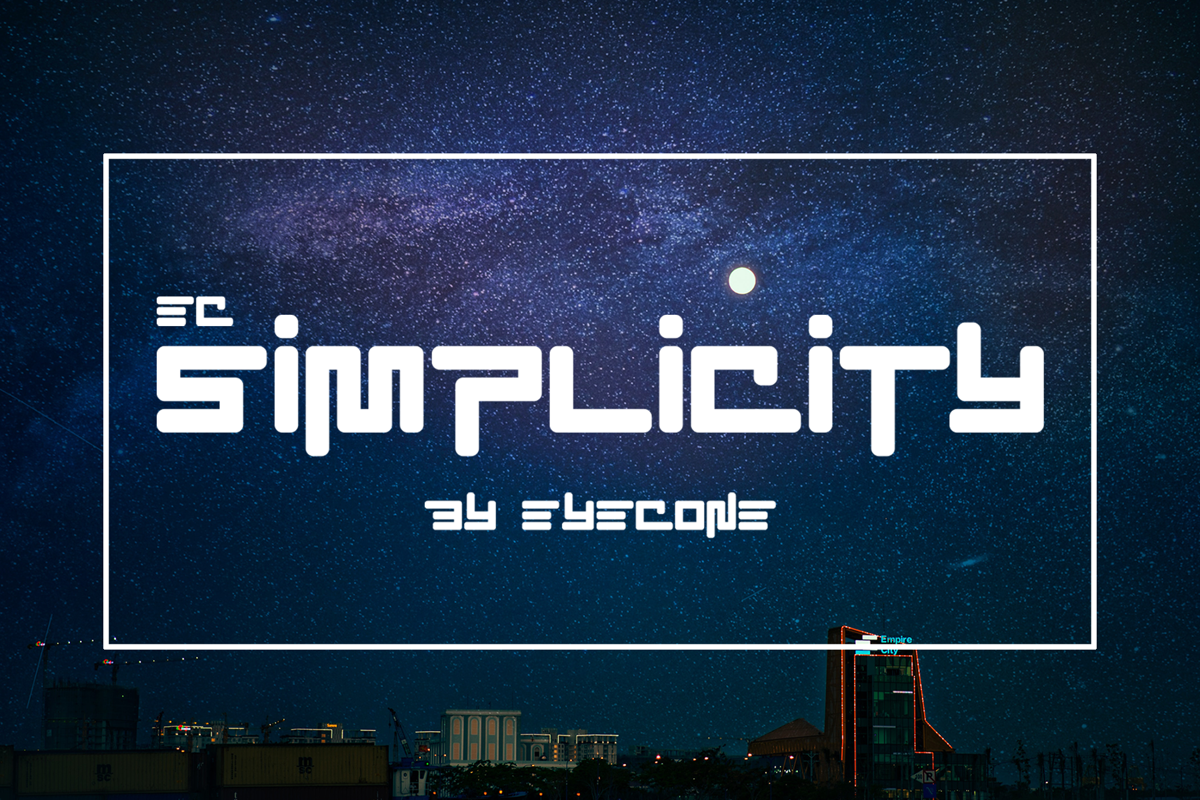 EC SimpliCity Font - Free Download