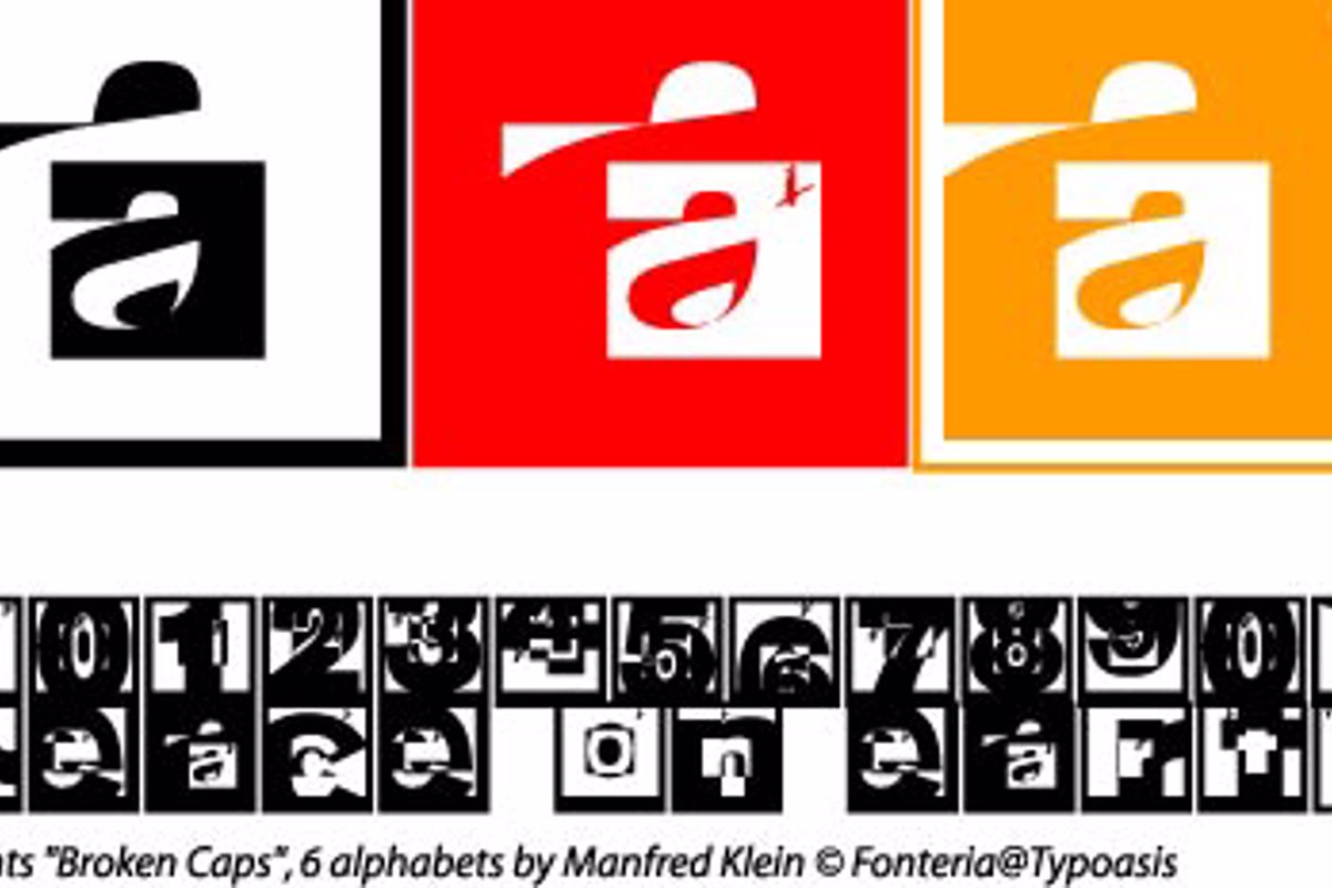 Broken Sans Font | Manfred Klein | FontSpace