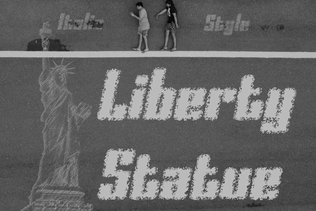 Calpina Unfocus Font | craftsupplyco | FontSpace