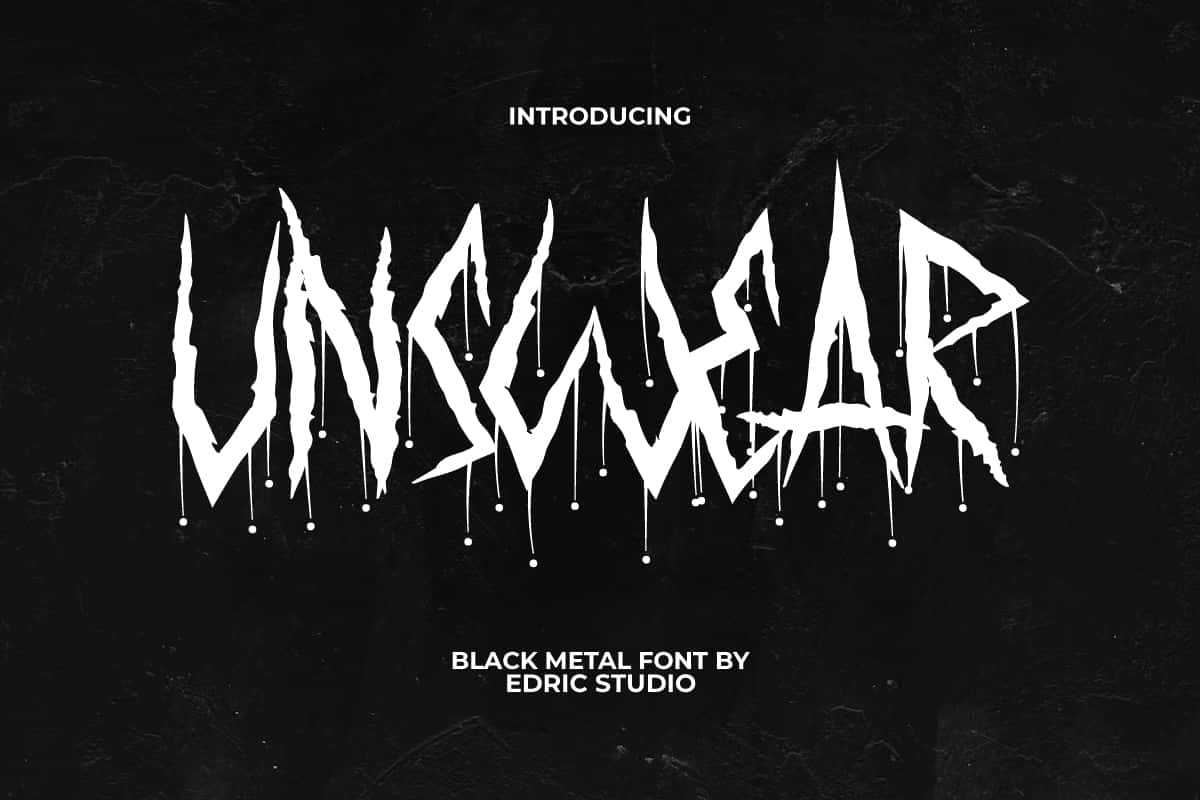 Unswear Font - Free Download