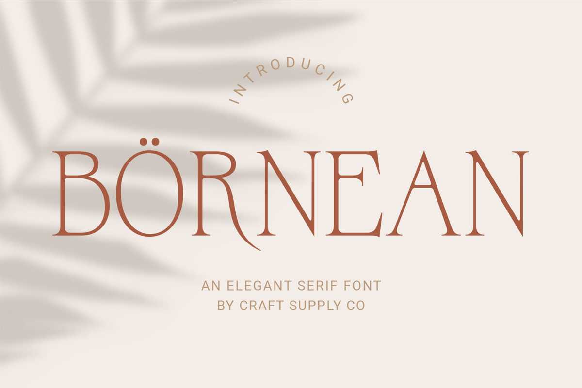 Bornean Font - Free Download