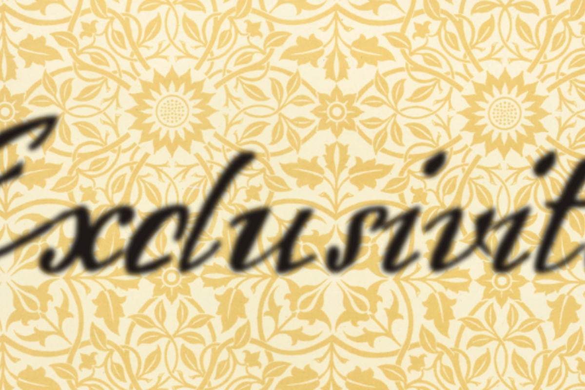 Exclusivite Font | Intellecta Design | FontSpace