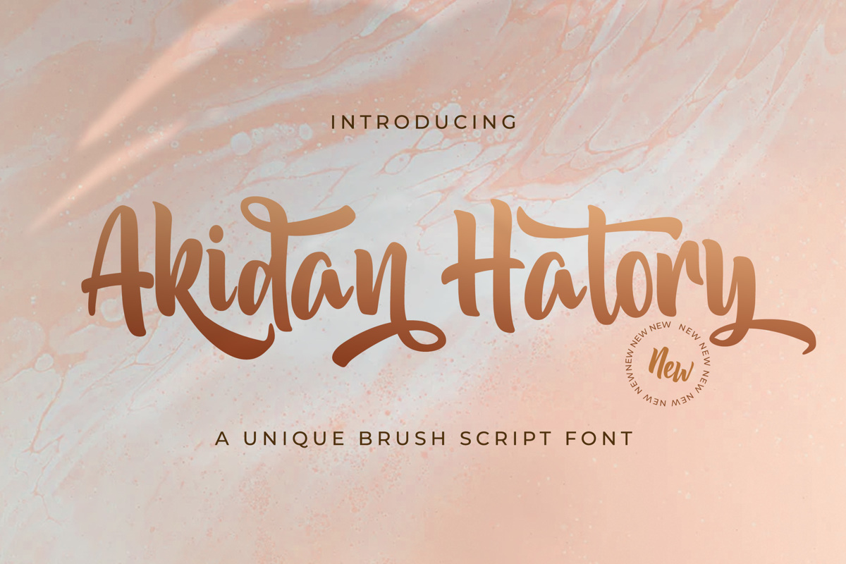 Akidan Hatory Font | StringLabs | FontSpace