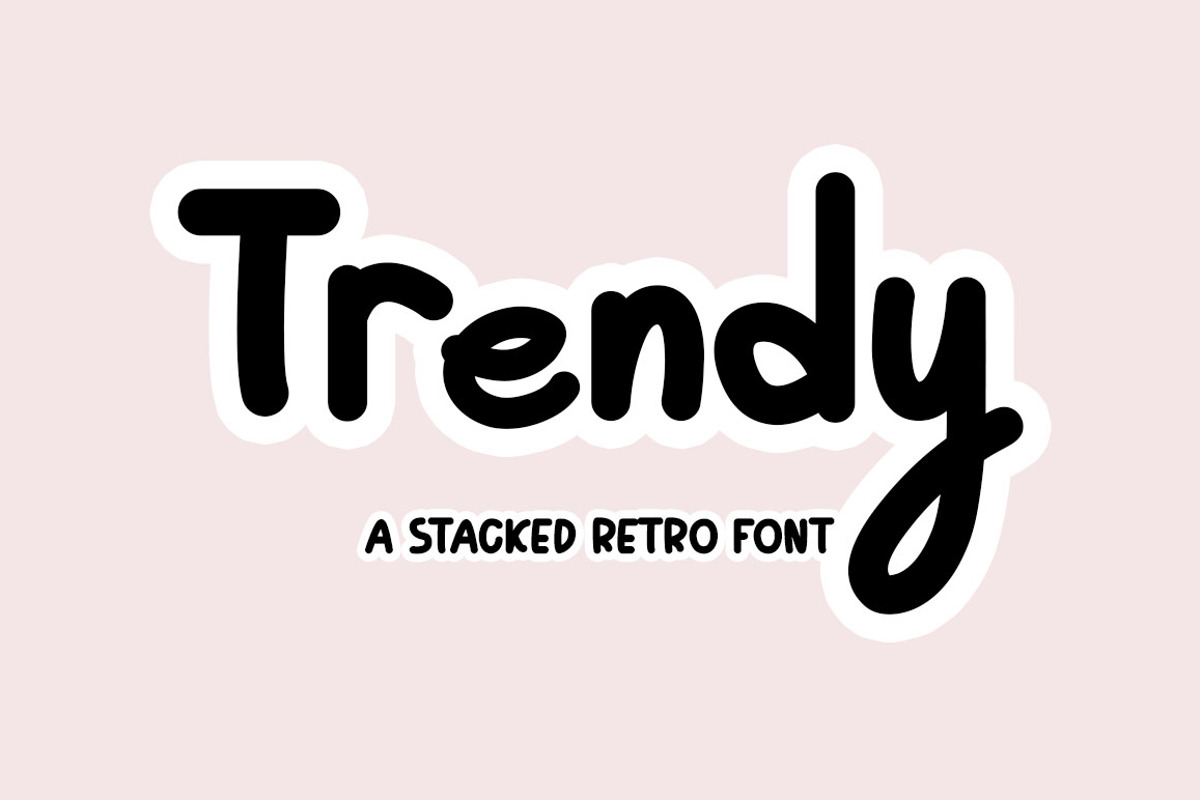 Trendy Font | rony-studio | FontSpace