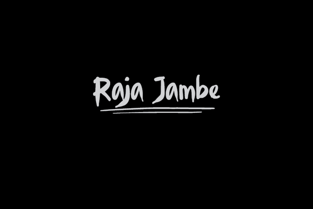Raja Jambe Font | Linafisstudio | FontSpace