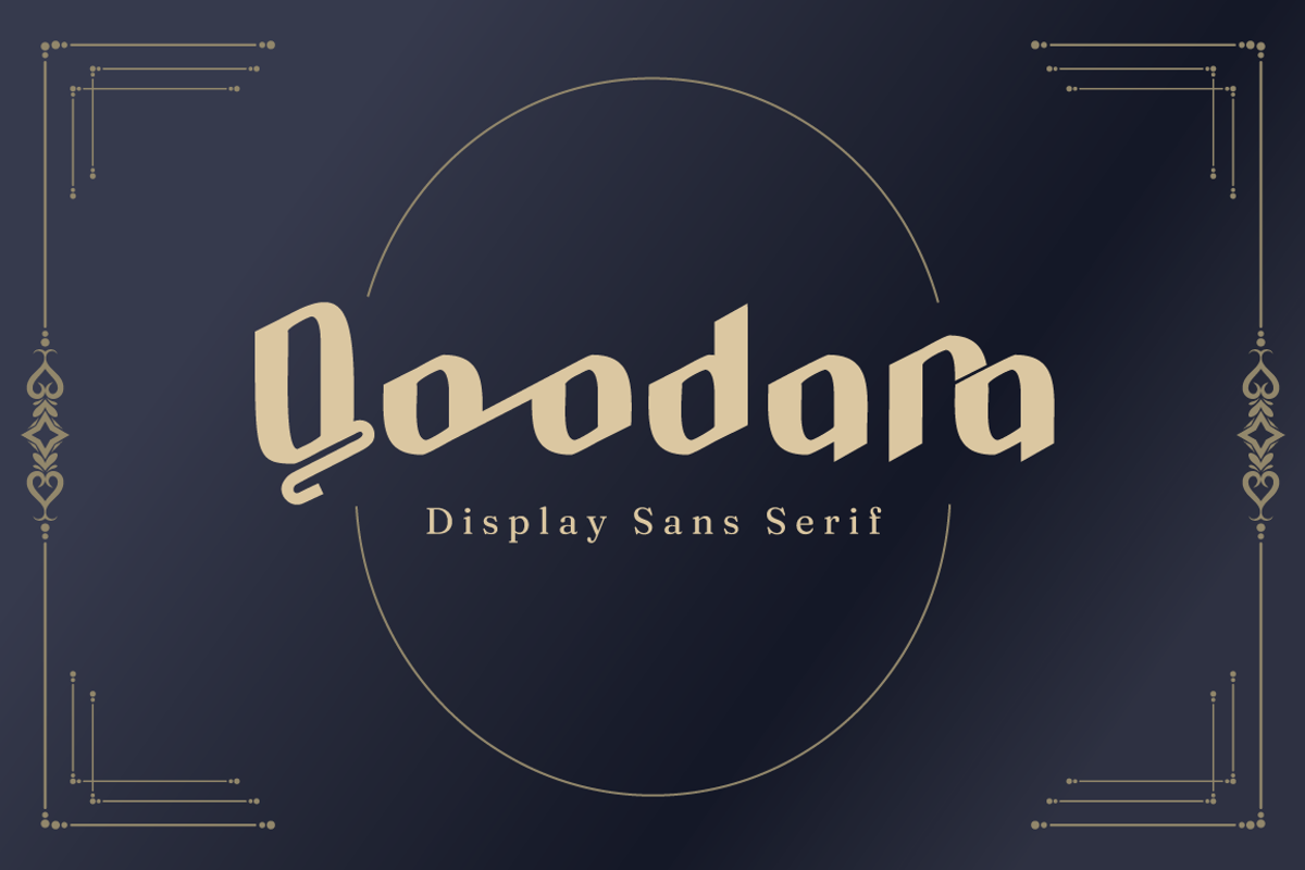 Qoodara Font | Attype Studio | FontSpace