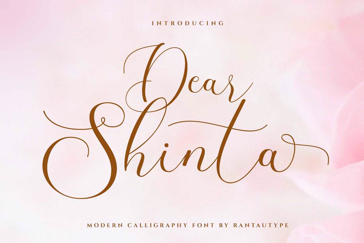 Dear Shinta Font - Free Download
