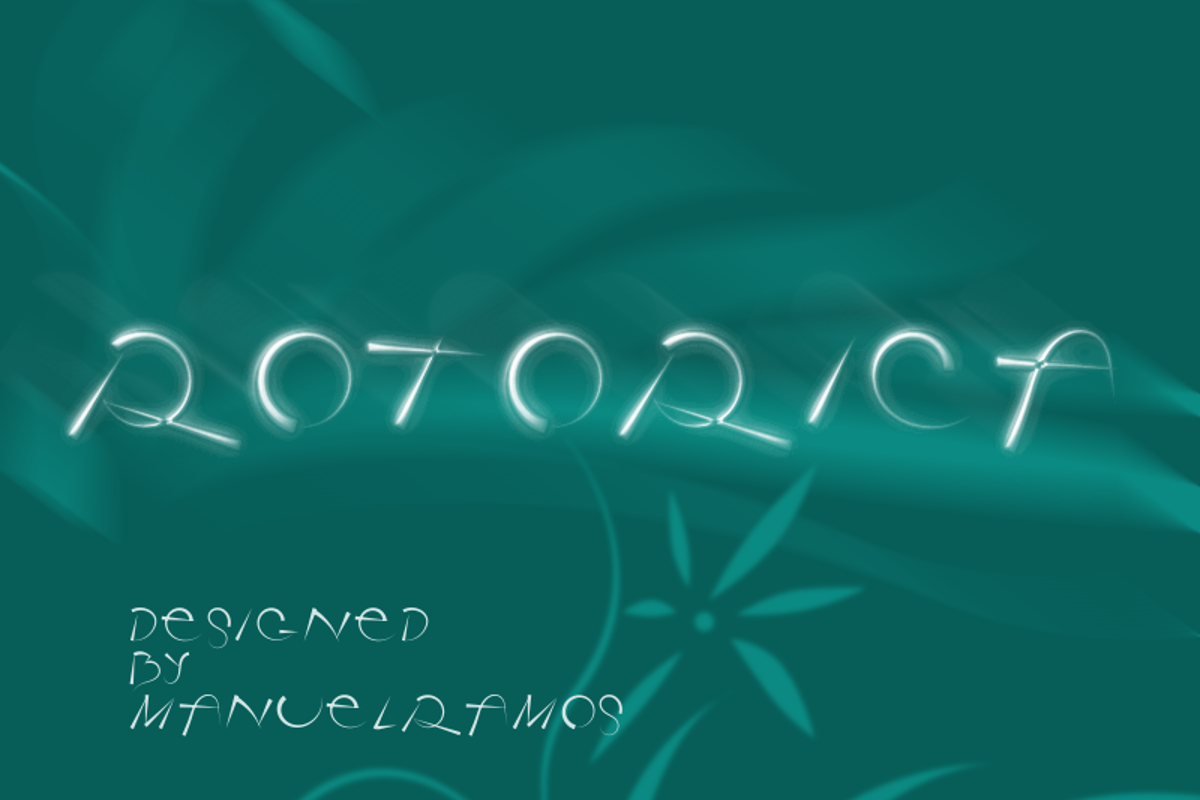 Rotorica Font | M.Ramos | FontSpace