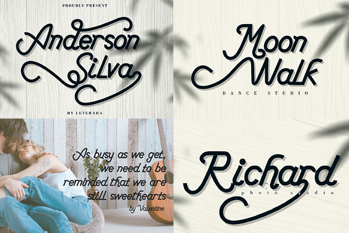 Anderson Silva Font | letterara | FontSpace