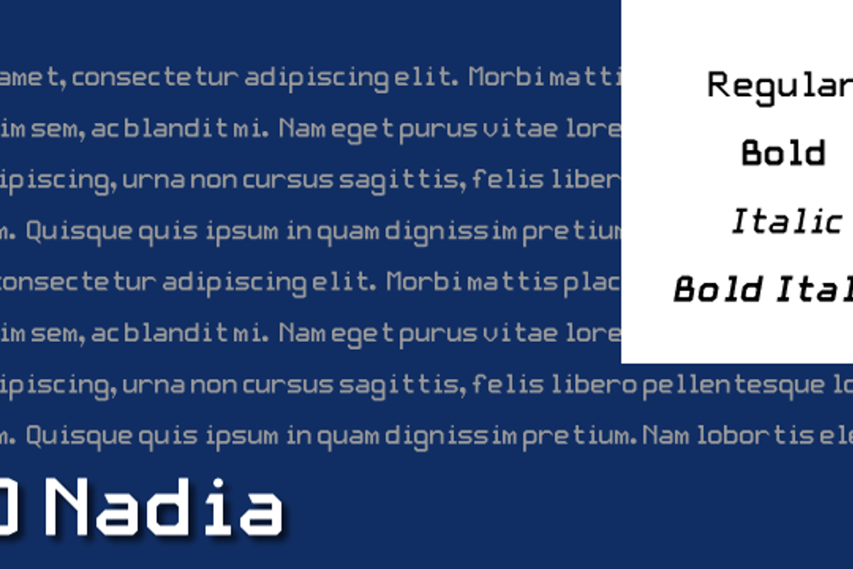 JD Nadia Font | Jecko Development | FontSpace