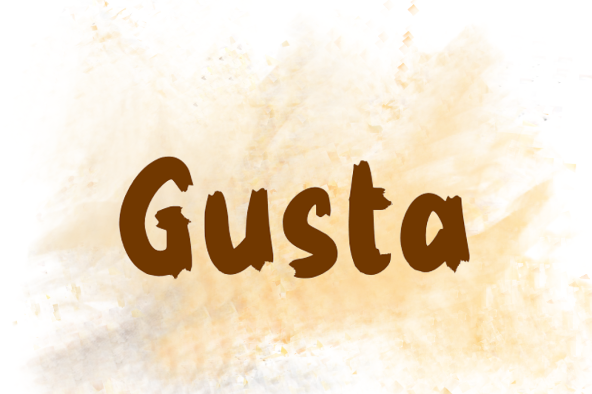 G Gusta Font - Free Download
