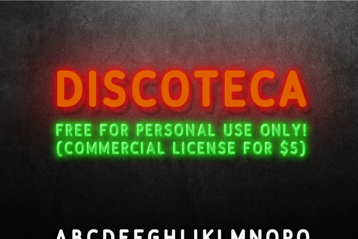 Discoteca Rounded Font - Free Download
